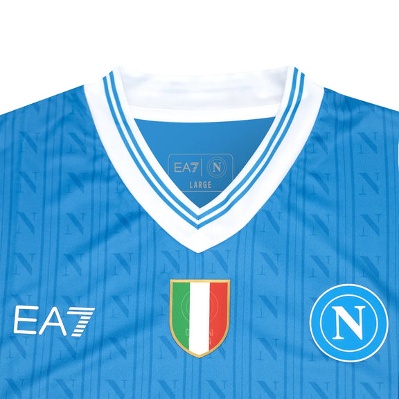 EA7 SSC Napoli Replica Home Jersey 2025/26 | Evangelista Sports ...